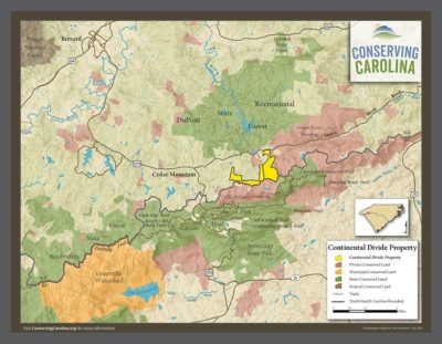 Continental Divide Tract at DuPont State Forest - Conserving Carolina