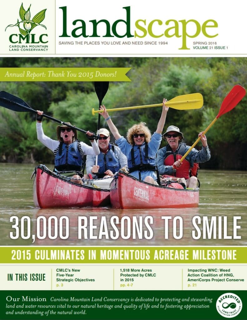 Landscape Spring 2016 - Conserving Carolina