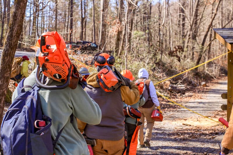 Clearing the Path - Conserving Carolina