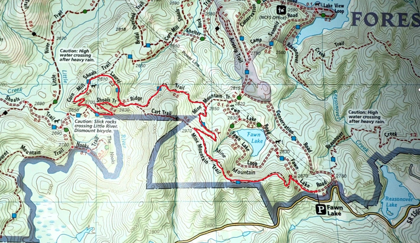 DuPont: Mine Mountain, Corn Mill Shoals, and Laurel Ridge Loop ...
